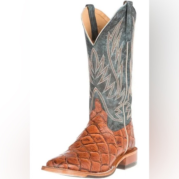 Horse Power | Shoes | Horsepower Exotic Boots Mens Cognac Filet Of Fish ...